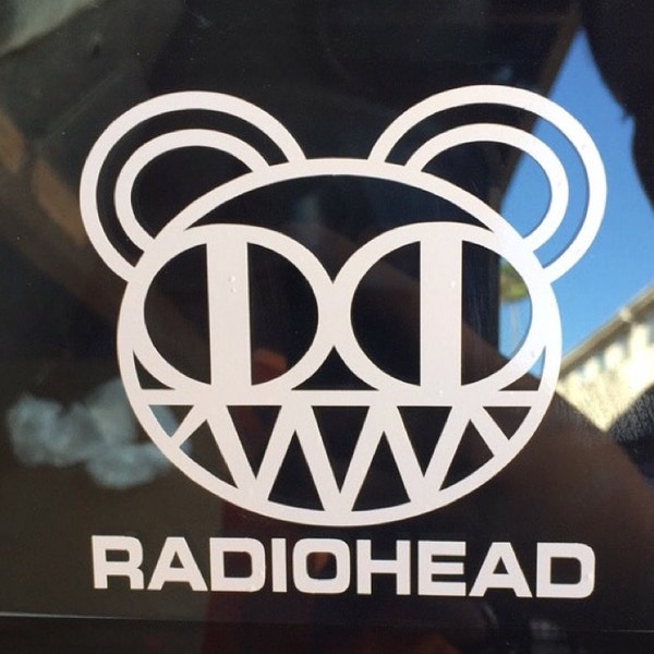 Radiohead Vinyl Decal - Etsy
