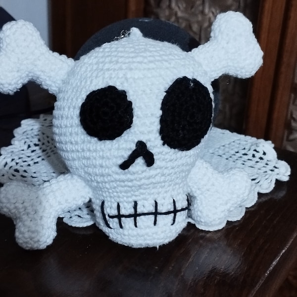 Crochet Pattern Human Skull - Amigurumi Halloween Skull Pattern Pdf in ...