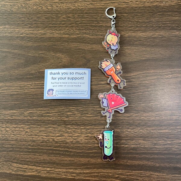 Scott Pilgrim Keychains - Etsy