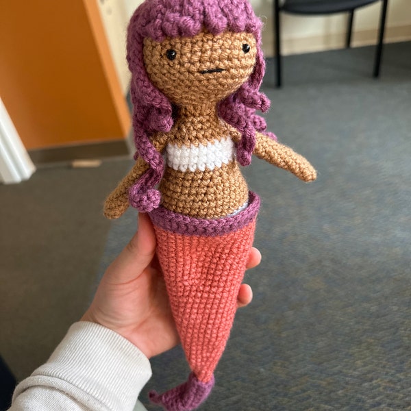 Water Sprite - Critter Stitch Crochet Pattern / Amigurumi Mermaid PDF ...