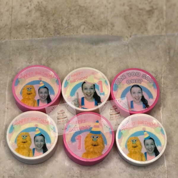 Ms. Rachel Pastel Colors Can You Say Two Custom Edible Birthday Cake ...