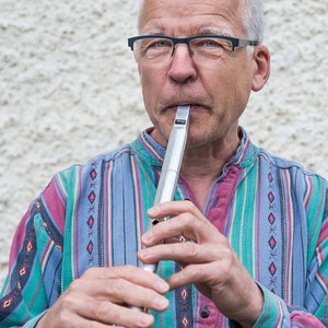 Hand-made Wooden Kaval Whistle Flute Western Mouthpiece Made of Plum ...