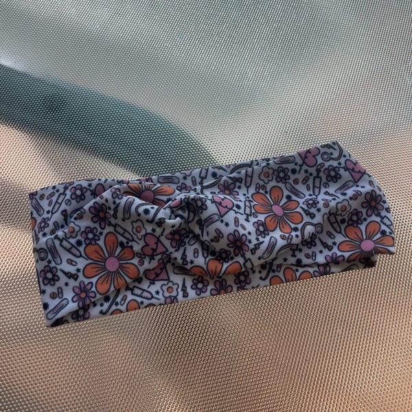 Adult Pastel Stretch Twist Headband; Headband Yellow; Headband Blue ...