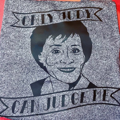 Judge Judy SVG Cut File Only Judy Can Judge Me Tattoo Style SVG ...