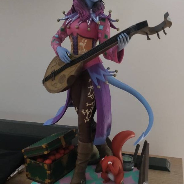The Dark Urge Statue 3D Printed Gift for Gamer BG3 Figure Handmade Gift ...