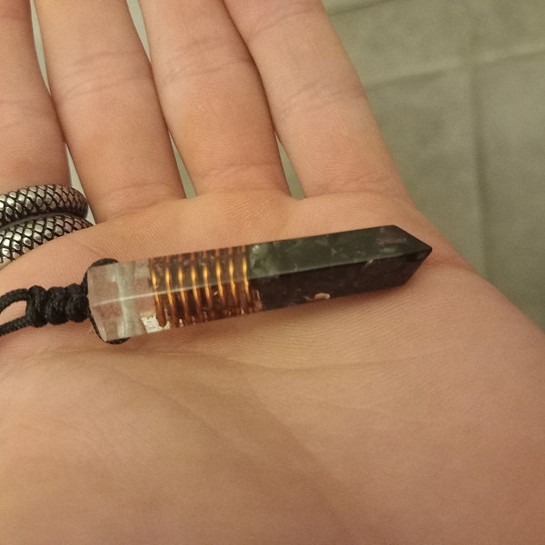 Elite Shungite Orgonite Pendant for Men Adjustable Deep 5G Emf ...