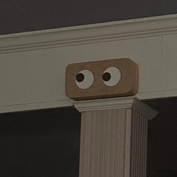 Googly Eye Clock - the Eyes Tell the Time! - Desk or Wall Clock ...