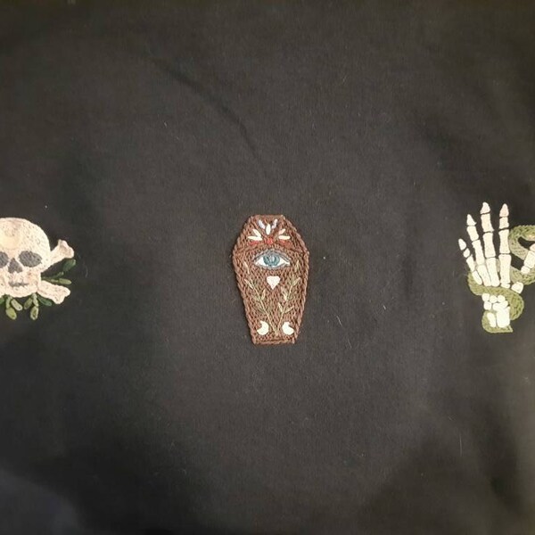 Boho Modern Floral Embroidery Pattern PDF Flower Embroidery Hand ...