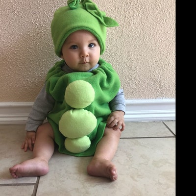 Baby Costume Halloween Costume Pea Costume Pea Pod Vegetable Toddler ...