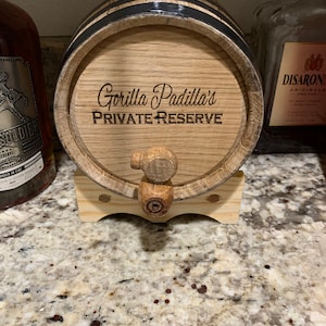 Charred American White Oak Aging Barrel - Etsy