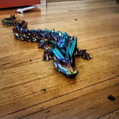 3D Printed Articulated Snake BOA Design by Cinderwing3d authorized ...