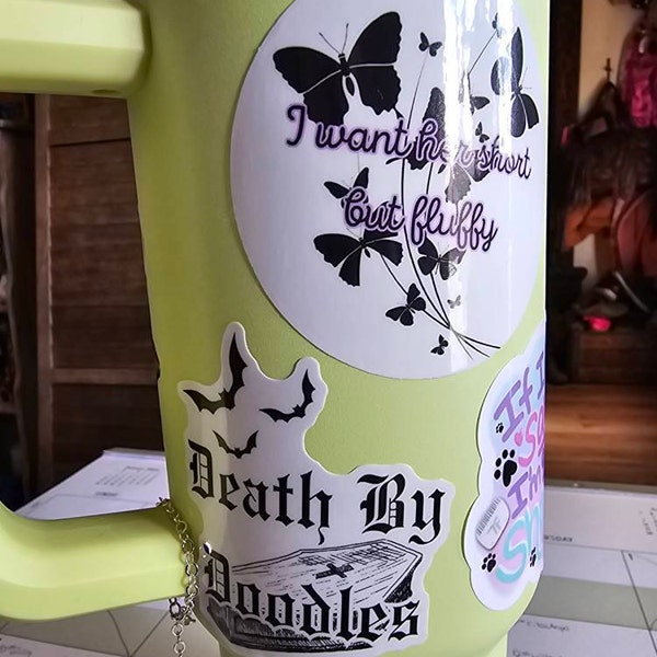 My Spirit Animal Has Rabies, Funny Dog Grooming Sticker, Funny Vet Tech ...