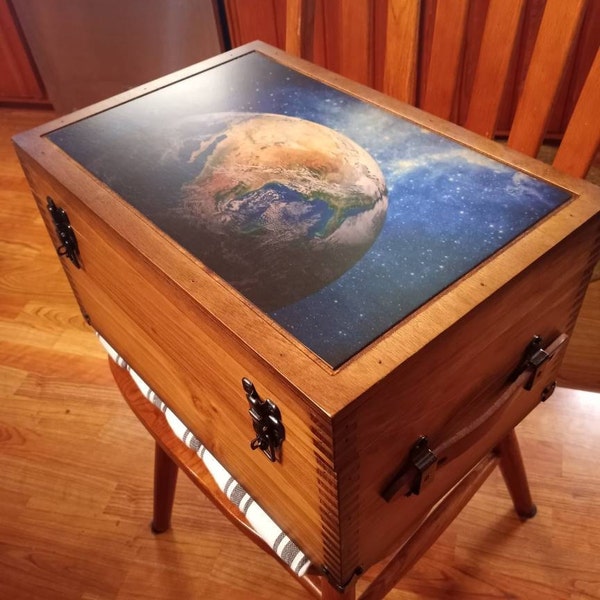 Planet Earth Keepsake Box - Etsy