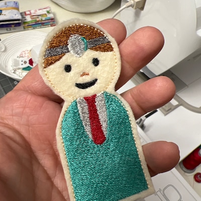 Finger Puppet People in the Hoop Machine Embroidery Designs - Etsy