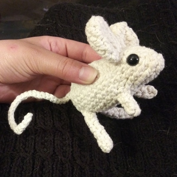 Mini Mammals - Sengi Jerboa Mouse - Three Amigurumi CROCHET PATTERNS ...