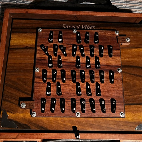 39-key Shruti Box 3 Octaves, 440hz & 432hz Tuning, With Carry Bag C3 to ...