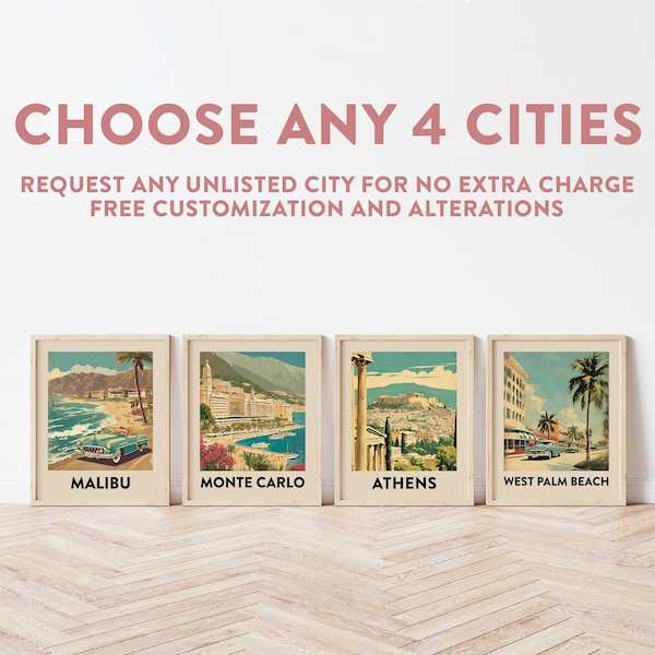 4 Frame Mockup, 4 Art Print Mockup, Set of Four, Frame Mockup Four, 4 ...