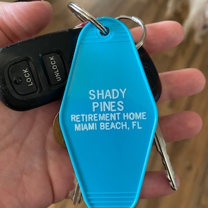 Teal Golden Girls Inspired Keytag - Etsy