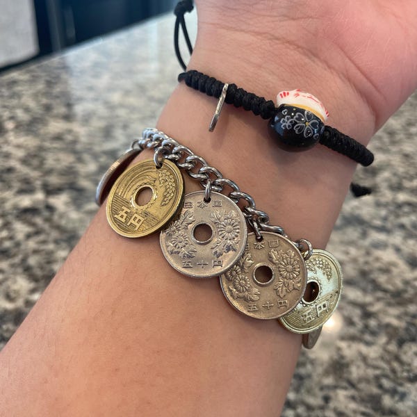 Copper Coin Necklace, Copper Coin Jewelry, Coin and Pearl Necklace ...