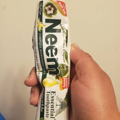 Essential Palace Organic Neem Toothpaste Mint & Black Seed Fluoride ...