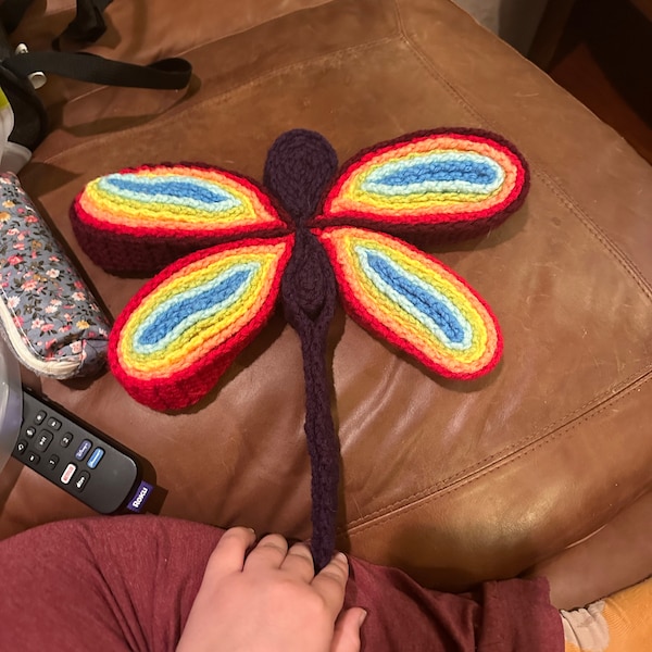 Crochet Mindfulness Pattern • 30-day Challenge • Dragonfly • Beginner ...