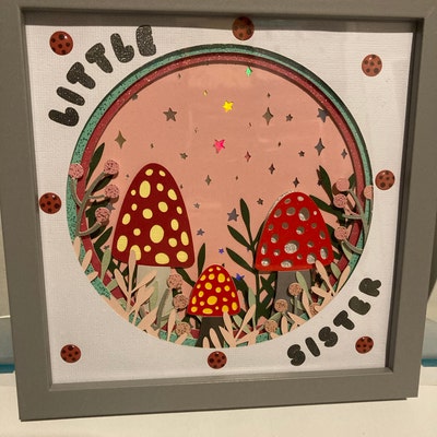 Enchanted Forest 3D Shadowbox SVG Cricut Project Instant - Etsy