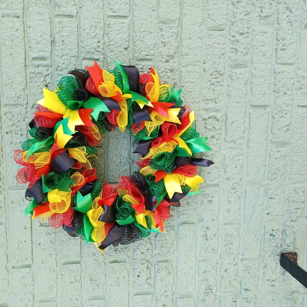 Rainbow Love Infinity Wreath - Etsy