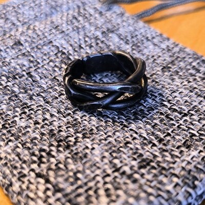 Iron Ring, Iron Band, Rustic Ring, Unisex Ring, Unique Ring, 6th ...
