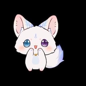 Cute Fox Vtuber Model - Fully Rigged Live2d Avatar - Etsy