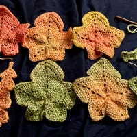 Maple Leaf Shawl - CROCHET PATTERN - Beginner Friendly - Instant ...