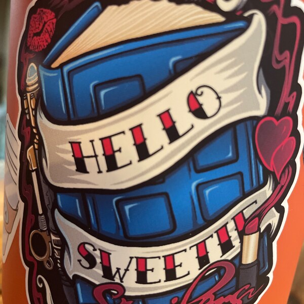 Hello Sweetie, Doctor Who Sticker, River Song Sticker, 10th Doctor ...