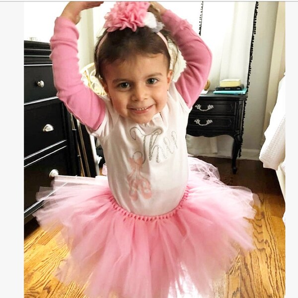 Girls Ballet Birthday Outfit "kristin" Ballerina 1st Birthday Tutu Set ...