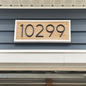House Number Plaque House Numbers House Number Sign Address - Etsy