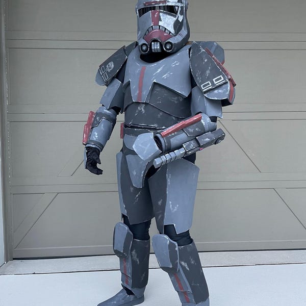 Clone Trooper Phase 1 Armor Templates - Foam - Etsy