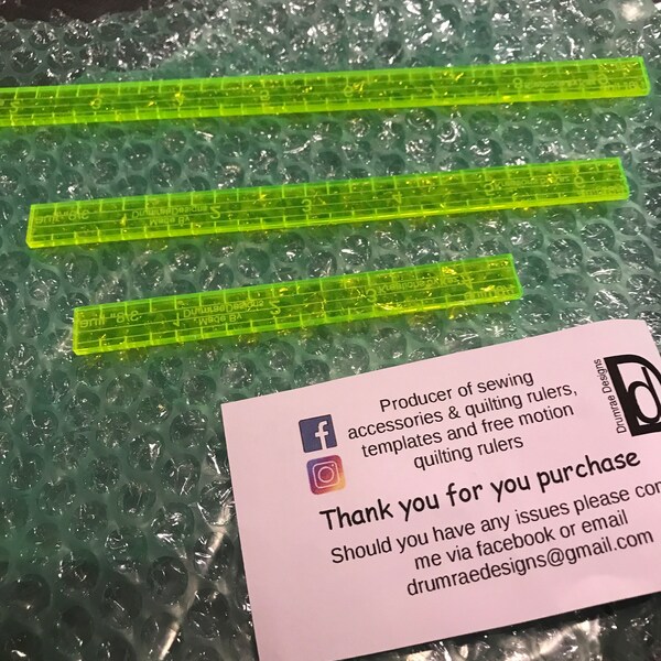 Zip Template, Zipper, Zip, Sewing Aid, Zips. Acrylic Template, Template ...