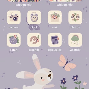 Spring App Icons Ios14 Aesthetic App Icons Handdrawn App - Etsy