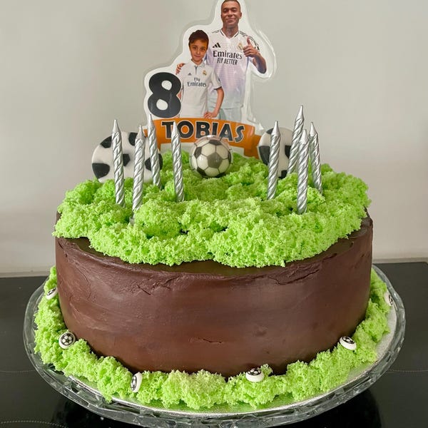 Messi and Haaland Cake Topper | Mbapee Cake Topper | Top Football ...