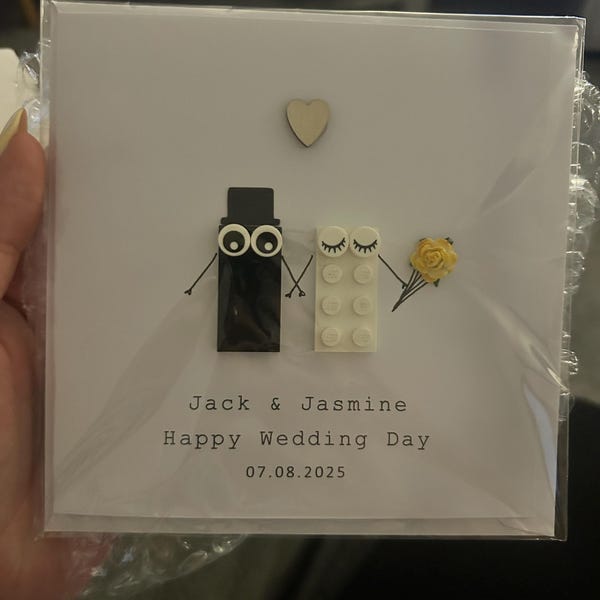 Personalised Happy Birthday Card | Lego Design | Bee Design | Celebrate ...