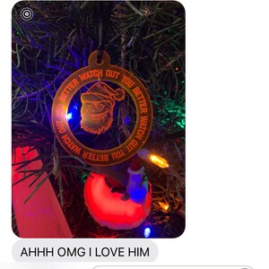 Gritty Ornament You Better Watch Out, Philadelphia Ornament, Philly ...