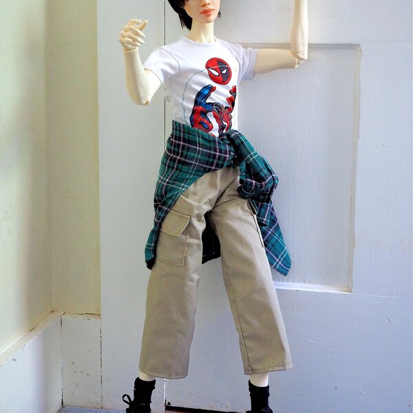 BJD 1/4 in Stock off Shoulder Short Pleated Dress Mdd Msd - Etsy