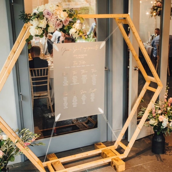 Perspex Wedding Welcome Sign Frosted Acrylic-frosted Perspex Welcome to ...