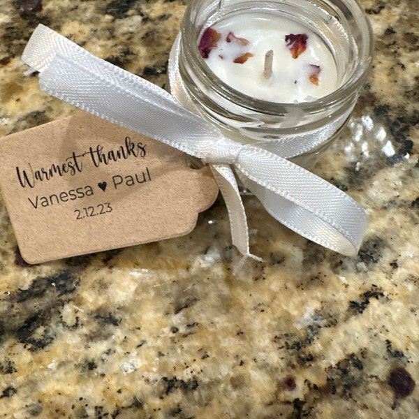 THANK YOU Favor Tags for Honey or Bee Themed Weddings and Baby or ...