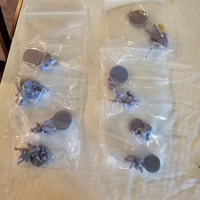 Box of Minis Dnd, Dungeons and Dragons, Tabletop Gaming, Miniature ...