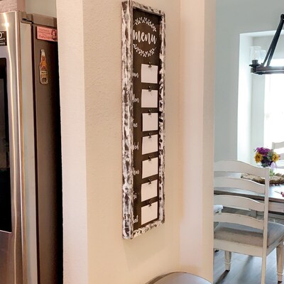 Free Shipping/menu Board // Kitchen Decor // Hanging Farmhouse Menu - Etsy