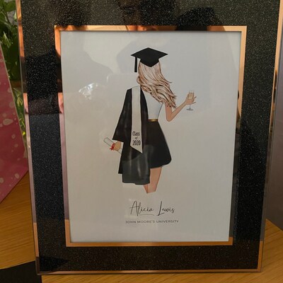 Personalised Graduation Print, Graduation Gift, Personalised Print ...