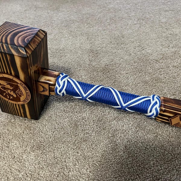 Wood Thor Hammer - Made to Order - Etsy