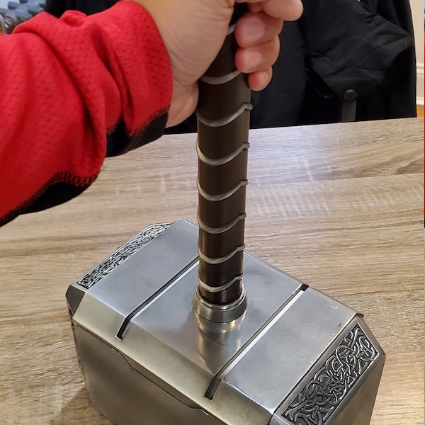 Thor Hammer Metal, Upgraded Version Thor Mjolnir, Thor Cosplay 1/1 ...