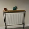 Rustic Radiator Shelf Console Table - Etsy UK
