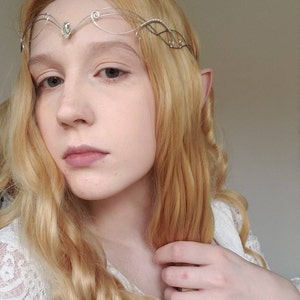 Woodland elf tiara / elven headpiece / fairy/ crown elven/ | Etsy
