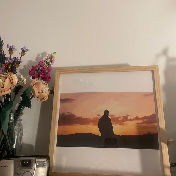 Porter Robinson Nurture Minimalist Album Cover Wall Art Canvas Print ...